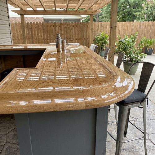 10 Epoxy Bar Tops and Countertops Worth Staring At