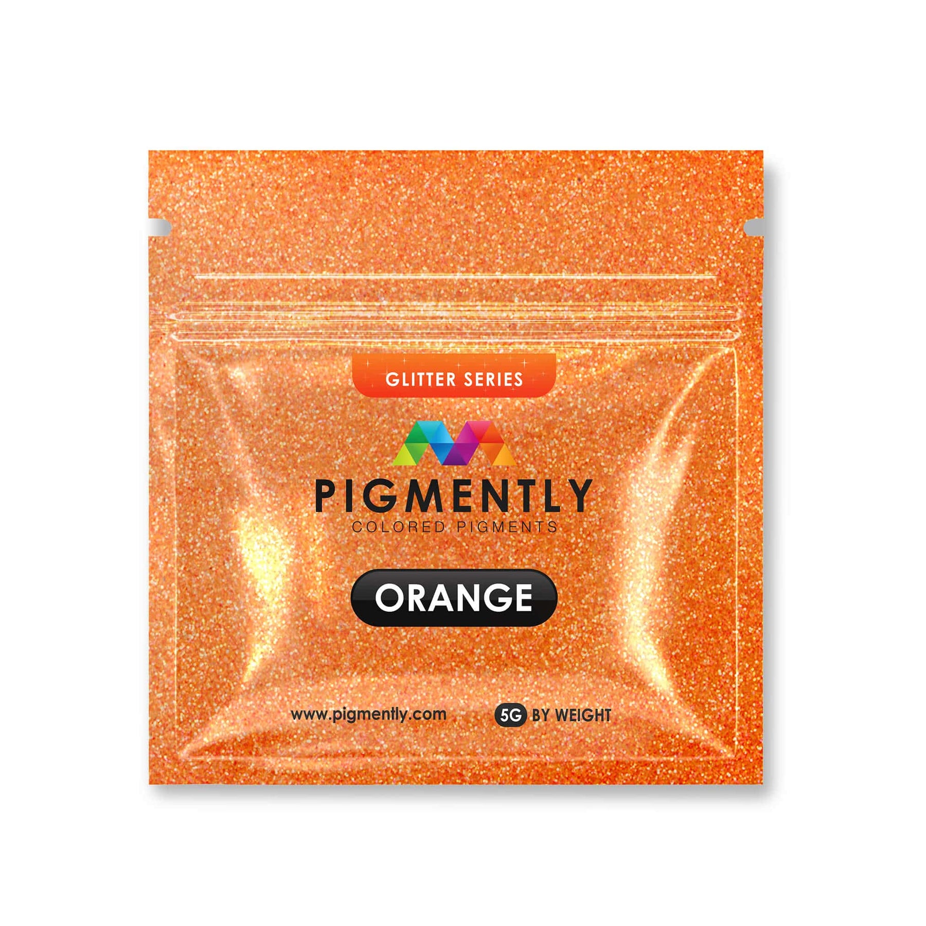 Orange Glitter Epoxy Color Powder by Pigmently