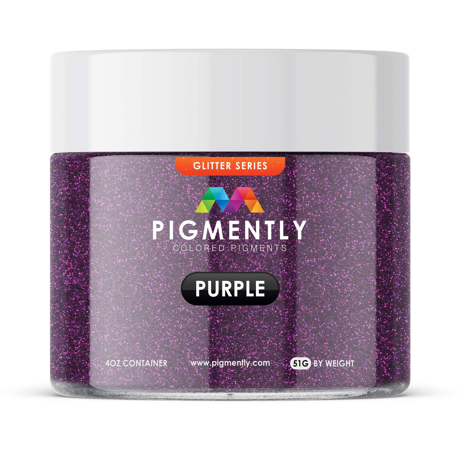 Purple Glitter Epoxy Color Powder by Pigmently
