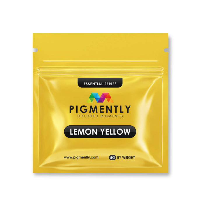 Lemon Yellow Epoxy Color Powder by Pigmently
