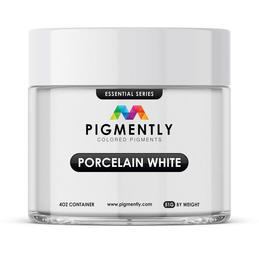 Porcelain White Epoxy Color Powder by Pigmently