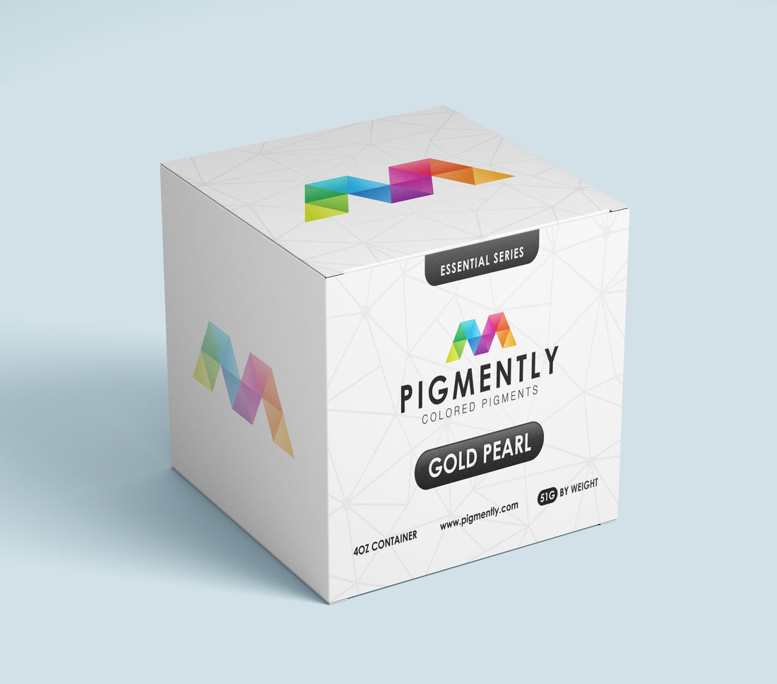 Gold Pearl Epoxy Color Powder by Pigmently