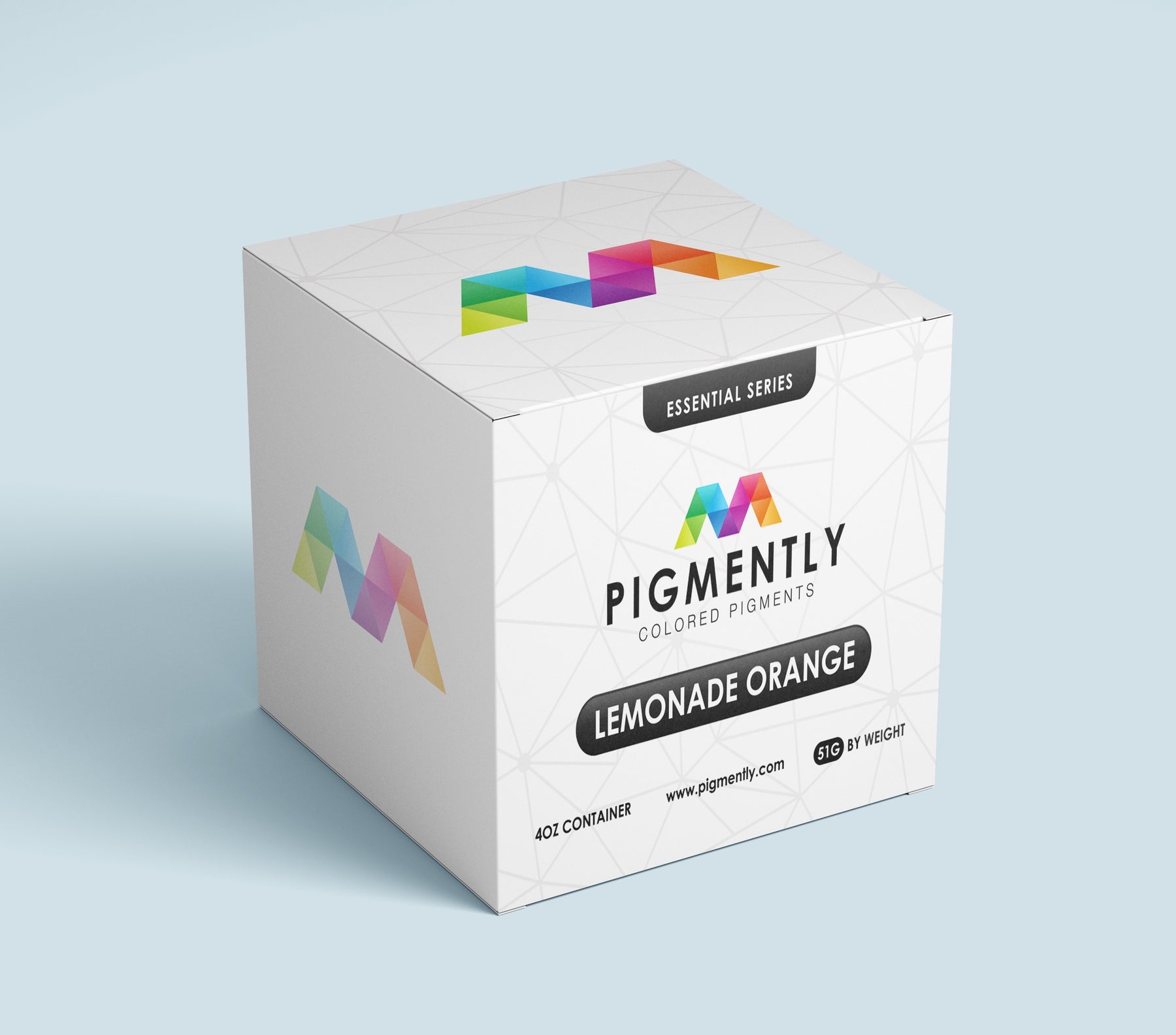 Lemonade Orange Epoxy Color Powder by Pigmently