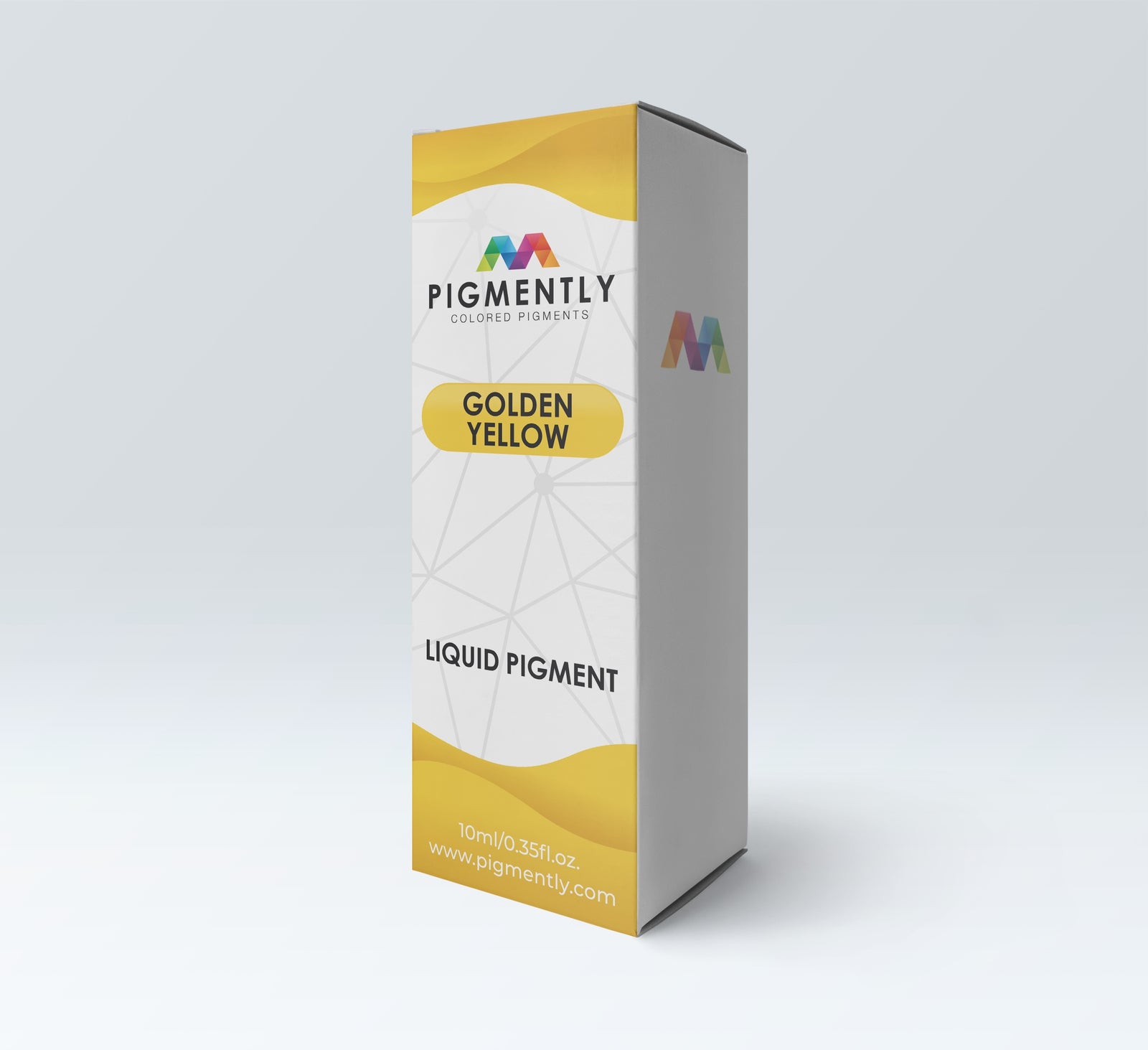 Golden Yellow Liquid Resin Dye by Pigmently